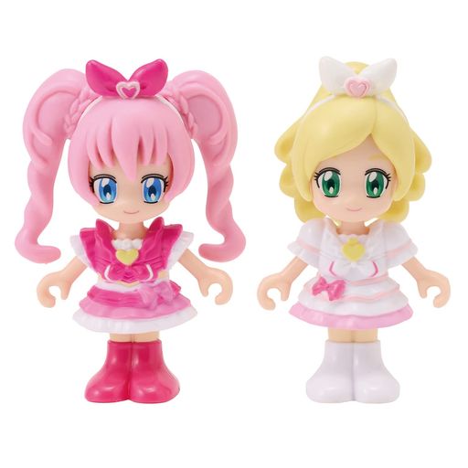 プリキュアシリーズ20周年記念アイテムとして、人気のプリキュアオールスターズが新たなプリコーデドールに仲間入り! 『スイートプリキュア8分音符 』より、「プリコーデドール キュアメロディ&amp;キュアリズム」が登場! ラメ塗装された特別感...