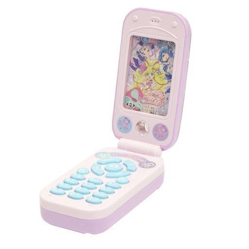 (C)ABC-A・東映アニメーション キミとアイドルプリキュアが描かれたカバーチェンジけいたいが登場! 【電池】単4乾電池2本使用(別売り)