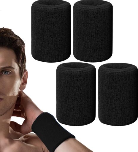 【優れた吸水性】吸汗スポーツバンド:高性能ニット生地を採用、トレーニングや運動中に発生した大量の汗を拭き取り、手首をサラサラにして快適に保つことができます。2層メッシュが汗を瞬時に拡散、蒸発を促進、気になる臭いが瞬間消える。 【軽量・柔らか...