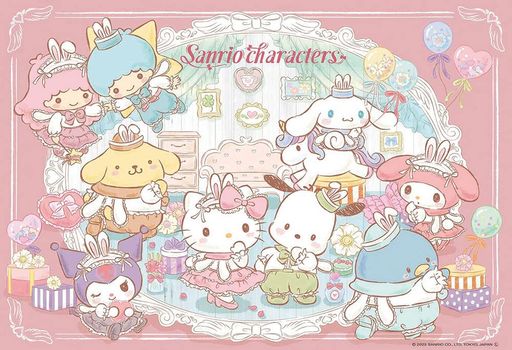 キュートなうさ耳セーラーをみんなでおそろいコーデ! (C)2023 SANRIO CO.,LTD.