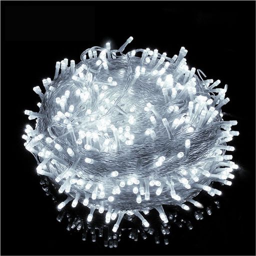 【商品仕様】LEDイルミネーションライト●発光色:ホワイト/ブルー/ゴールド/カラフル(4色選択可)●電球数:300球、500球からお選んでください。●コードの長さ:300球33m/500球103m●点灯パターン:8パターン●LEDのデザイ...