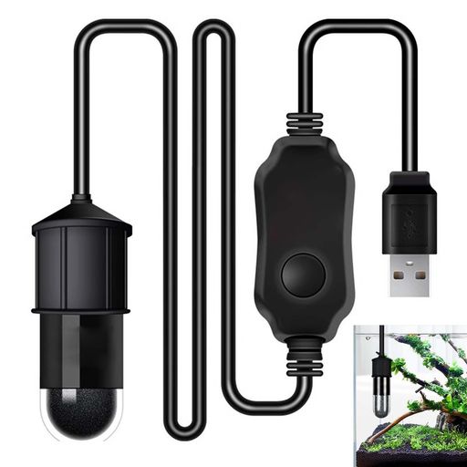 【ミニ水槽用ヒーター】この熱帯魚ヒーターは長さ約5.2*1.9cm、ワイヤーの長さは約1.3m、コントローラーのサイズは約6.5*3cm、電圧は5V、電力は10W、USB給電タイプ、温度制御範囲は約18-34°C、適用水量は約2Lです。超小...