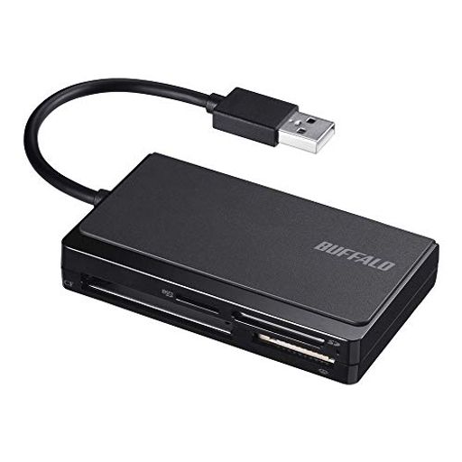 【対応機器】USB 2.0/1.1 Type-A搭載のWindowsパソコン、MacおよびChromebook、ゲーム機(PlayStation5、PlayStation4)、タブレット ■53メディア(変換アダプター使用で+7)に対応 ■...