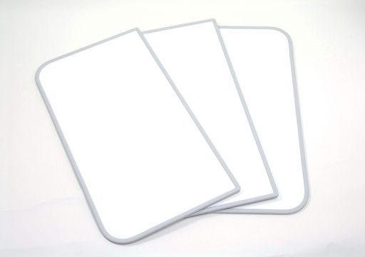 本体サイズ:1枚辺り 約73x49.3x1cm 本体サイズ:3枚並べた際 約73x148x1cm 適応浴槽サイズ:75x150cm用 本体重量:3.5kg(3枚) 材質:本体/アルミ樹脂複合板 エッジプロテクター/オレフィン系エラストマー ...