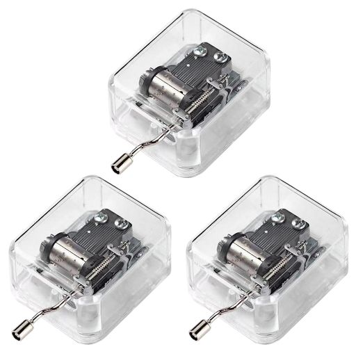 【商品仕様】手回しオルゴール*3エリーゼのためにのメロディー誕生日のメロディーエーデルワイスのメロディー色:示されているようにサイズ:約8.1*5.1CM重さ:約87g 【高品質】この手回しオルゴールのシェルは透明度の高いアクリル素材で作ら...