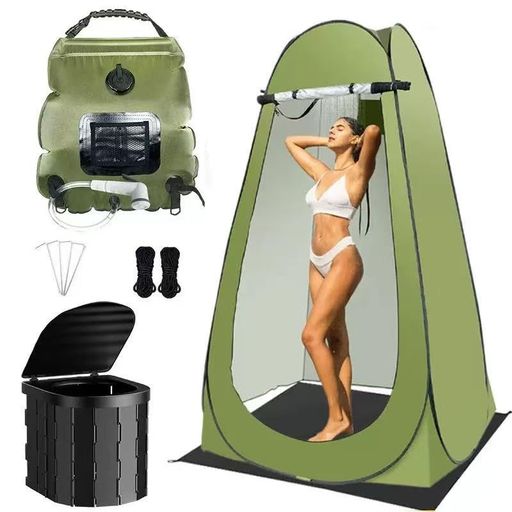 【用途】このキャンプトイレはキャンプトイレ、シャワーテント、キャンプ更衣室、アウトドア釣り、防災テント、携帯トイレ、緊急簡易トイレ、簡易トイレ災害用、非常トイレとして使用でき、携帯に便利で、私たちの防風ロープとペグは非常にしっかりしていて安...