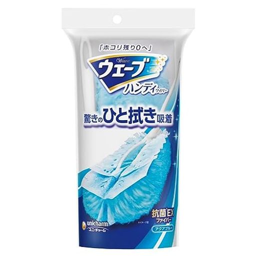 ウェーブ ハンディワイパー本体 アクアブルー ブラント名: ウェーブ 商品の重量: 50 g 内容量: 1 個