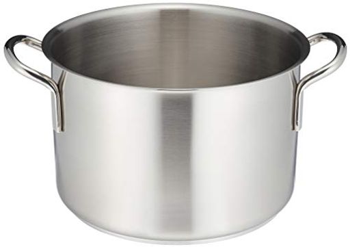 サイズ:外径260x深さ160mm、底径:218mm 重量:2.07kg 素材・材質:18-8ステンレス 製造国:ベトナム 仕様:容量:7L、板厚:0.8mm、IH対応