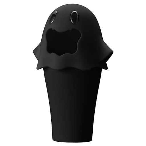 【👻🎅🎄かぶせたゴミ袋も可愛く見える、カップホルダーに置くおばけゴミ箱】 ビニール袋をかぶせることでよりおばけらしい見た目になるため、ゴミ箱の見た目を損なうという悩みを解決したデザインになりま...