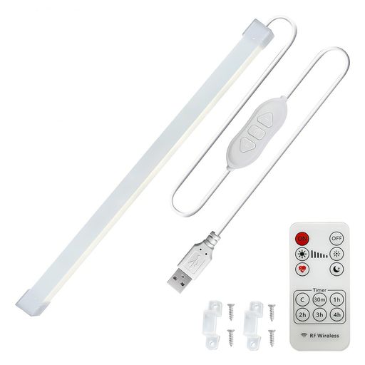 使用シーン:USB 式の LED バーライトは、寝室、オフィス、寮、リビング、書斎、ベッドサイドはもちろん、キッチン、キャビネットなど、さまざまな場所で活躍できる製品です。その柔らかくまぶしくない暖かい LED 光は、読書、学習、パソコン操...