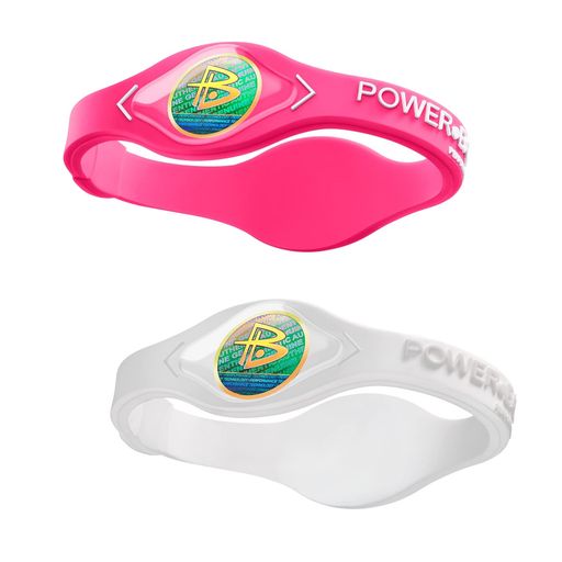 SIZE:PINK-S17.5CM/WHITE-M19.0CM。このシリコンブレスレットは、米国製の2つの目に見えるパワーバランシングホログラムを備えています。 快適な着用:非常に耐久性のある外科用グレードのシリコン製の厚さ2MMのリストバ...