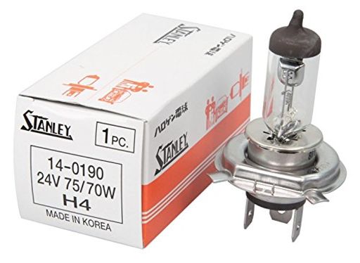 ヘッドランプ 定格:24V75/70W ガラス球:T14.2 口金:P43t-38 設置位置:前 電圧:24ボルト