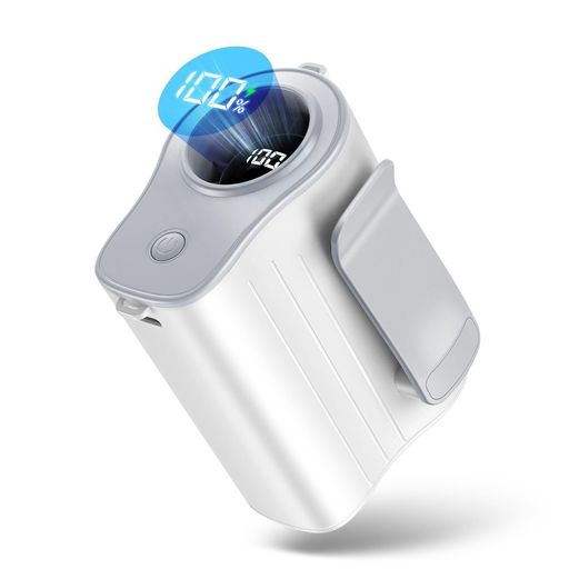 【4way使用可能多機能ポータブルファン】1腰掛け扇風機:クリップ付きでベルトにかけて服内に送風。上下逆方向のダブルクリップ機構によって、どんな服装でもズレや落下しない強力固定ができます。2首掛け扇風機:付属ネックストラップをつけて首にかけ...