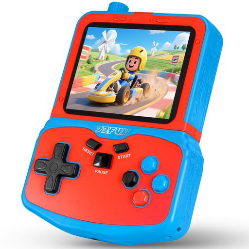 220種類のレトロゲーム内蔵: パズル、アクション、スポーツ、思考ゲームなど多彩なジャンルを収録。ダウンロード不要ですぐに遊べ、広告表示やインターネット接続が不要なオフラインゲーム機なので、お子様にも安心してお使いいただけます。 3.5イン...