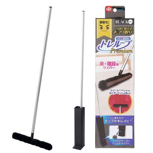 大ヒットのトレループシリーズに、新たにプレミアムタイプが登場!機能もデザインもアップしました! ケースに通すだけでいつでもモップがキレイ! 取り替えが不要なのでくり返し使えて経済的です。 モップ部分にはフローリング用とラグ用の2つのブラシが...
