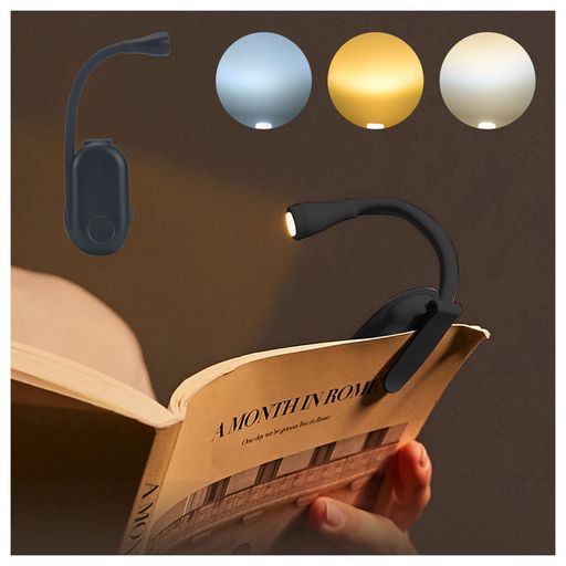 diversifiedreadinglightforcomfort 🎯【3色温度&amp;無段階調光】電源ボタン一つで色温度(昼光色/自然光/暖色光)を切り替えられ、ボタンを長押しすることで明るさを10%から100%までシー...