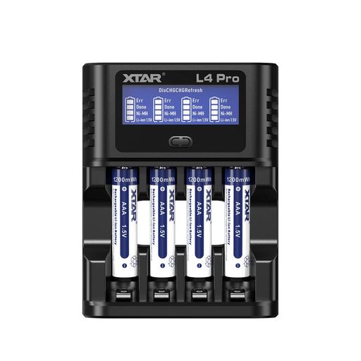 【1.5V定電圧出力】バッテリー容量が100%から0%に低下すると、XTAR AAA 単四形リチウムバッテリーは1.5V定電圧出力を維持し、低下しない。従来のニッケル水素2次電池や使い捨てのアルカリ電池よりも安定しています。✳万が一、お受け...