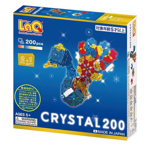 大人気クリスタルシリーズに「200」が登場!! キラキラした4色のクリアパーツ(透明・赤・青・黄)で、きれいな雑貨が作れるキット! 孔雀(くじゃく)と睡蓮(すいれん)の2種類に組み替えられる説明書付き。 クリアパーツの買い足しとしても最適!...