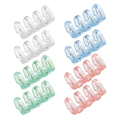 【セット内容】ルーズリーフバインダーリング(ピンク*2+透明*2+グリーン*2+ブルー*2) 【素材】ABS樹脂製、硬質、耐久性、軽量、耐腐食性、色落ちせず、長く使用でき、繰り返し使用することができます。 【使いやすい】手で開閉でき、他のツ...