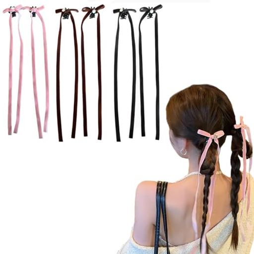 【リボンヘアピン】これらの柔らかいのリボンヘアピンは、あなたの日常の装いをより魅力的にします。ヘアピンは髪に挟みやすく、頭の両側につけることができます。服装やヘアスタイルによって使い分けると、よりスタイリッシュな印象に。ポニーテールやお下げ...