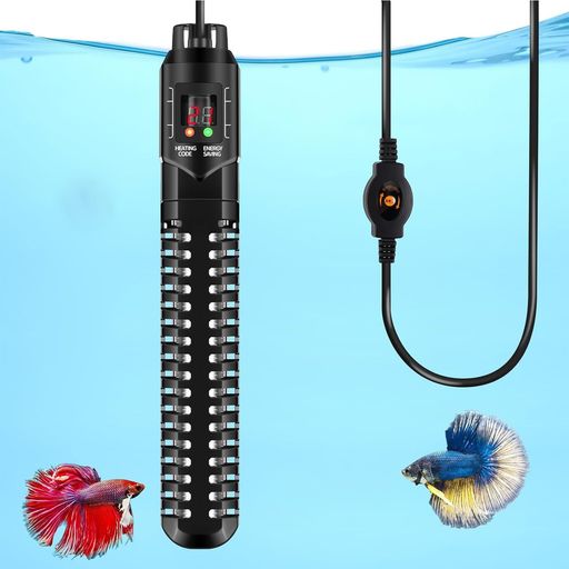 🐠多重安全機能:水に離れば・空焚き防止機能、異常加熱感知機能、過熱通電遮断保護機能、IP68防水機能、自動保温機能など多重安全機能を搭載されています。ミニ水槽用ヒーターは水族館の動物の安全に全面的に保全しています。発熱部分は...