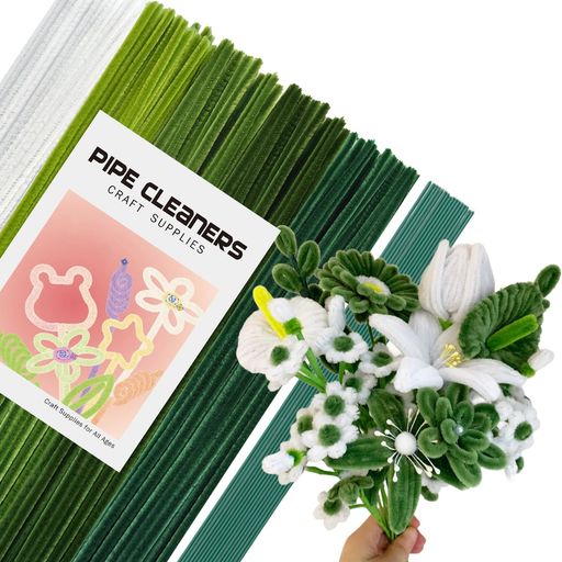 【商品仕様】250本のカラフルねじねじ棒と20本のグリーンフラワーステムは、DIY手芸や子供の工作に最適な高品質な材料セットです。4色各50本ずつ、創造力を刺激し、楽しい作品作りをサポートします。仕様:直径約0.6 cm、長さ30 cm、約...