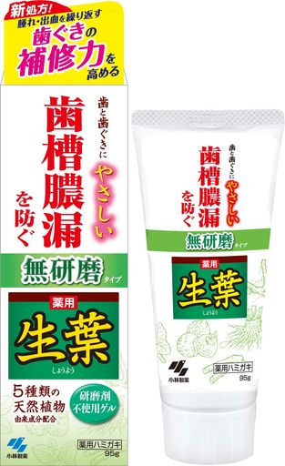 歯周炎予防 商品サイズ (幅x奥行x高さ) :48mmx40mmx143mm 原産国:日本 内容量:95g