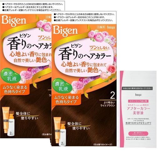 色持ち 濃密に染まり、日にちが経ってもきれいな髪色続く。