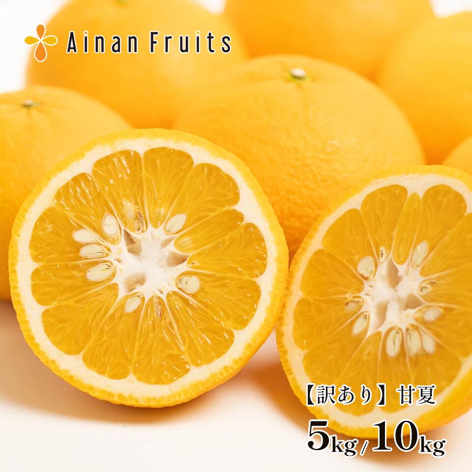 名称 愛南町産甘夏（訳あり・サイズ混合） 内容量 5kg / 10kg ※サイズは大小混ざったミックスです（訳あり） 特徴 愛媛県最南端、温暖な海風と太陽が育んだ 愛南町産の甘夏。 私たち 愛南フルーツ が手間ひまかけて育てたこの果実は、春...
