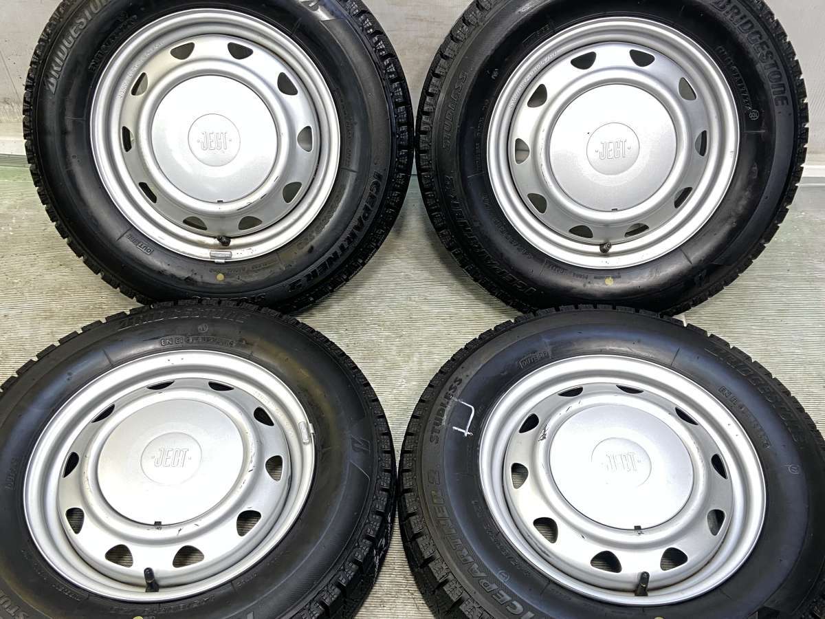 商品ページでは表示出来てない、画像も閲覧出来ます。必ずご覧ください。 スタッドレスタイヤ 商品名 ： ブリヂストン アイスパートナー2　 サイズ ： 145/80R13　(145/80/13) 1本目 7.5分山 6.1mm 6.0mm 6...