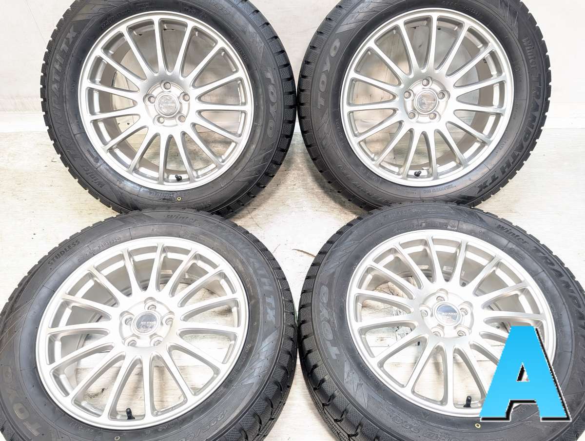 商品ページでは表示出来てない、画像も閲覧出来ます。必ずご覧ください。 スタッドレスタイヤ 商品名 ： トーヨータイヤ ウィンタートランパスTX　 サイズ ： 225/60R17　(225/60/17) 1本目 9.0分山 7.8mm 8.1...