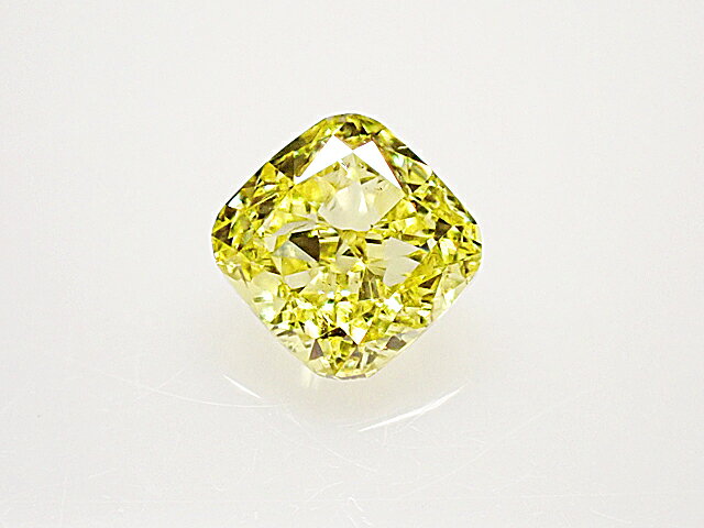 サイズ 3．69×3．62（×2．39）mm 重量 0．310ct カラー FANCY　INTENSE YELLOW クラリティ SI1 蛍光性 FAINT 色起源 天然 鑑定機関 AGTソーティング付0．310ct FANCY　INTEN...