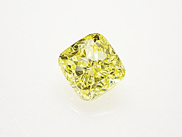 サイズ 3．57×3．46（×2．52）mm 重量 0．307ct カラー FANCY　INTENSE YELLOW クラリティ SI1 蛍光性 NONE 色起源 天然 鑑定機関 AGTソーティング付0．307ct FANCY　INTENS...