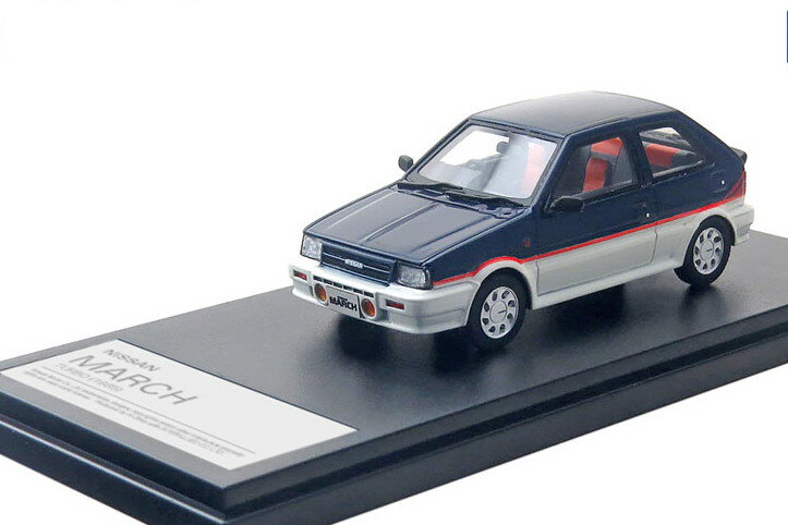 147/45 Hi-story 1/43 ニッサン SUNNY RZ-1 TURBO TypeB 1986 RE/BK 乗用車