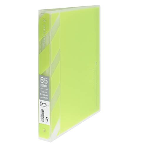ワイドストライプ(緑)/B5/LN51G・Color:ストライプ(緑)Size:B5Style:ワイドPatternName:単品・パッケージ個数:1・【特徴】気分を上げてくれるパステルカラーのバインダーシリーズが新登場！・【仕様】B5ワイ...