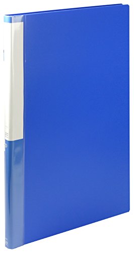 ブルー/A3/P3ラ-L23NB・Size:A3・パッケージ個数:1・【寸法】 320×15×430mm・【サイズ】 A3-S　【ポケット枚数】 20枚●中紙付きで固定式のクリヤーブックです。 ●分類に便利な全面替背紙式です。 ●手当たりの...