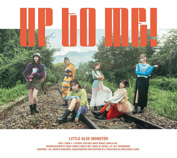 Little Glee Monster(リトグリ）　CD+Blu-ray 【UP TO ME!】 初回生産限定盤 2023/11/22発売 ○Little Glee Monsterの22枚目のシングル「UP TO ME!」表題曲は、全世界シ...