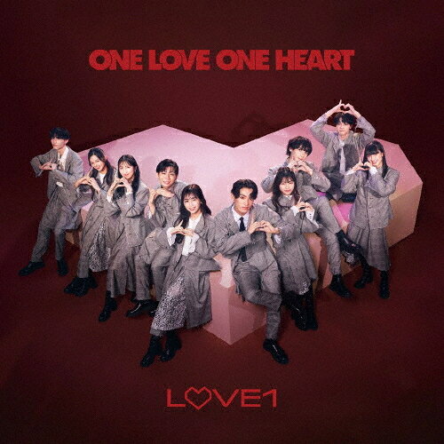 ONE LOVE ONE HEART　CD(スマプラ対応) 【LOVE1】 TYPE-B（初回仕様） 2023/1/25発売 ○ONE LOVE ONE HEART(読み：ワン ラブ ワン ハート)、CDデビュー！1st ALBUM発売！C...