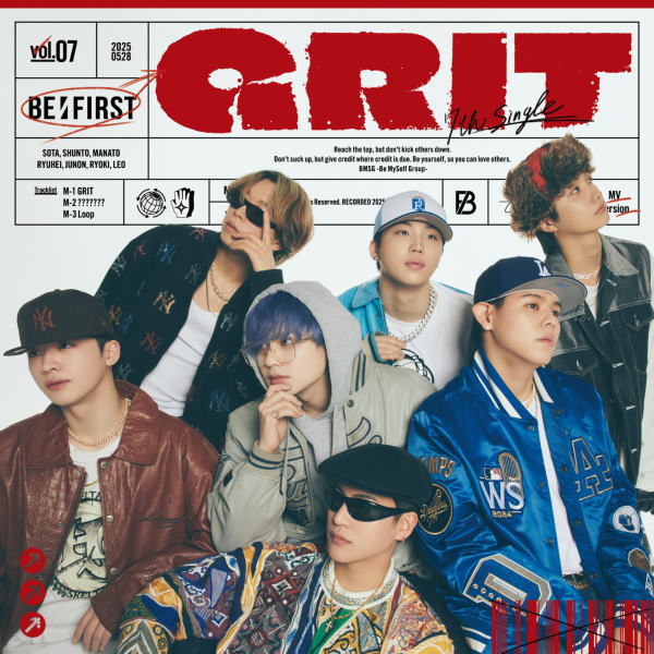 BE:FIRST（ビーファースト）　CD+Blu-ray 【GRIT】 MV盤（初回仕様） 2025/5/28発売 ○今年2月に4都市9公演を回るグループ初のドームツアー「BE:FIRST DOME TOUR 2024-2025 &quot...
