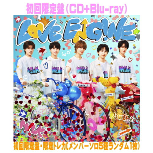 M!LK　CD+Blu-ray 【LOVE ENG!NE】 初回限定盤 2026/9/16発売 ○佐野勇斗、塩崎太智、曽野舜太、山中柔太朗、吉田仁人からなる5人組のダンスボーカルグループ・M!LK。今年2月発売の「爆裂愛してる / 好きすぎ...