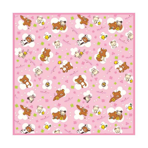 ゆるカワで大人気！ リラックマで毎日ほんわか気分♪ リラックマ　Rilakkuma *リラックマカフェ*メガネ拭き リラックマのとっても可愛い四つ葉のクローバーデザイン！ 超極細繊維を使用した、洗顔もできるメガネ拭きです。 メガネ拭きとして...