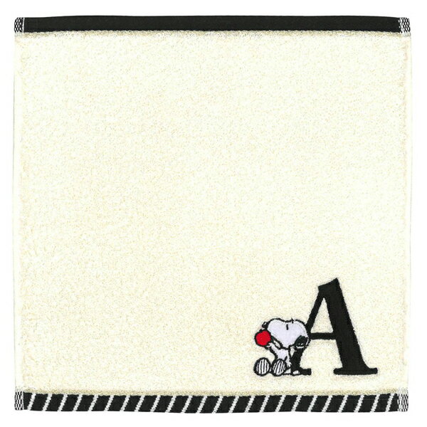 Plust（プラスト） 【スヌーピー　ふわふわイニシャルミニタオル】 世界中で愛されているのスヌーピー。 ふわふわで触り心地もよく吸水性も抜群！ 年齢問わず使いやすい、シンプルで上品なデザインのタオルです。 イニシャル、スヌーピーはアップリ...