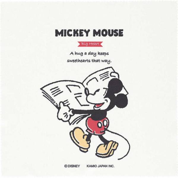 日本製　最高級メガネクロス　メガネ拭き ザヴィーナミニマックス 【Disney】 ディズニーキャラクター達のおしゃれなメガネ拭き♪メガネのほか、スマホやゲーム機の画面、時計、カメラ、アクセサリーなどのお手入れにご利用いただけます。 素材に超...