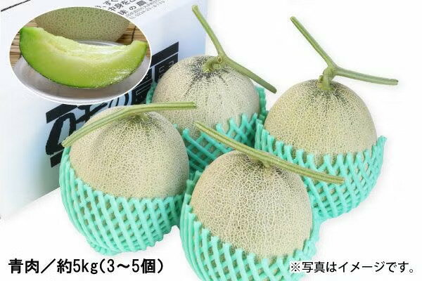 お届けは「7月上旬頃〜下旬頃」になります。（天候によりずれる場合があります。予めご了承の上、ご注文をお願いします。） 箱のデザインは写真と変わる場合がございます。ご了承ください。 内容量 青肉 約5kg／3〜5個 L〜2Lサイズの混み玉にな...