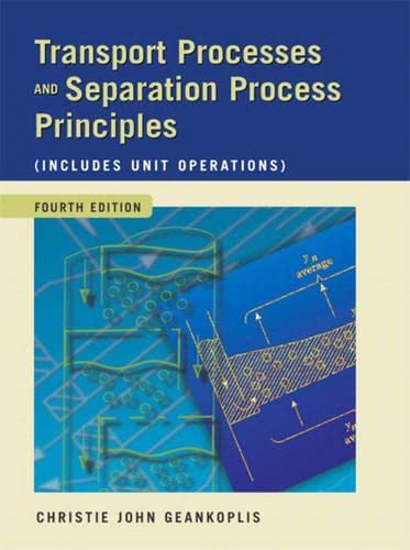 【中古】【未使用・未開封品】Transport Processes and Separation Process Principles (Includes Unit Operations)【メーカー名】【メーカー型番】【ブランド名】Pear...