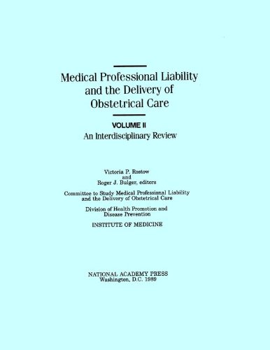 【中古】【未使用・未開封品】Medical Professional Liability and the Delivery of Obstetrical Care: An Interdisciplinary Review【メーカー名】【メー...