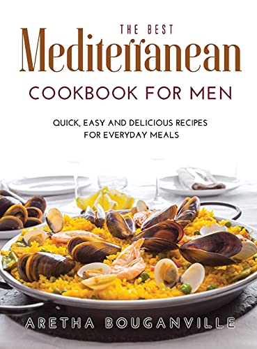 【中古】【未使用・未開封品】The Best Mediterranean Cookbook for Men: Quick, Easy and Delicious Recipes for Everyday Meals【メーカー名】【メーカー型...
