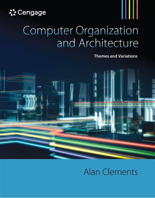 【中古】【未使用・未開封品】Computer Organization & Architecture: Themes and Variations 1/E【メーカー名】【メーカー型番】【ブランド名】Cengage Learning Elec...
