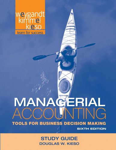 【中古】【未使用・未開封品】Study Guide to accompany Managerial Accounting: Tools for Business Decision Making, 6e【メーカー名】【メーカー型番】【ブランド...