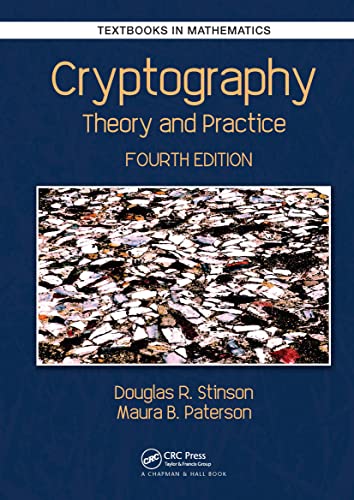 【中古】【未使用・未開封品】Cryptography: Theory and Practice (Textbooks in Mathematics)【メーカー名】【メーカー型番】【ブランド名】Chapman and Hall/CRC Pur...